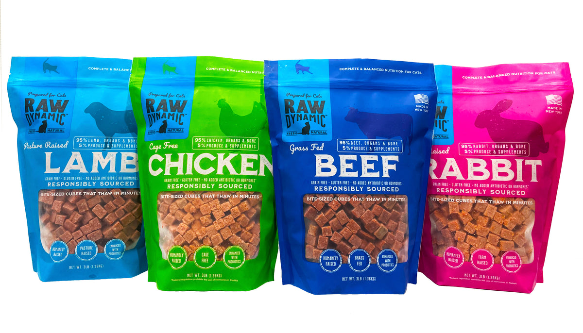 Raw Dynamic Frozen Cat Food — Holistic Pet Cuisine
