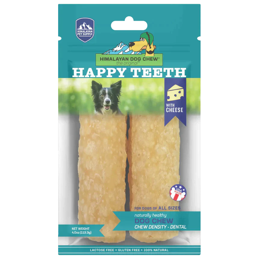 Himalayan Dog Chew Original Cheese Happy Teeth — Holistic Pet Cuisine