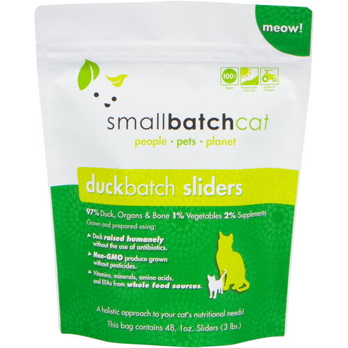 Small Batch Pets Duck Batch Cat — Holistic Pet Cuisine