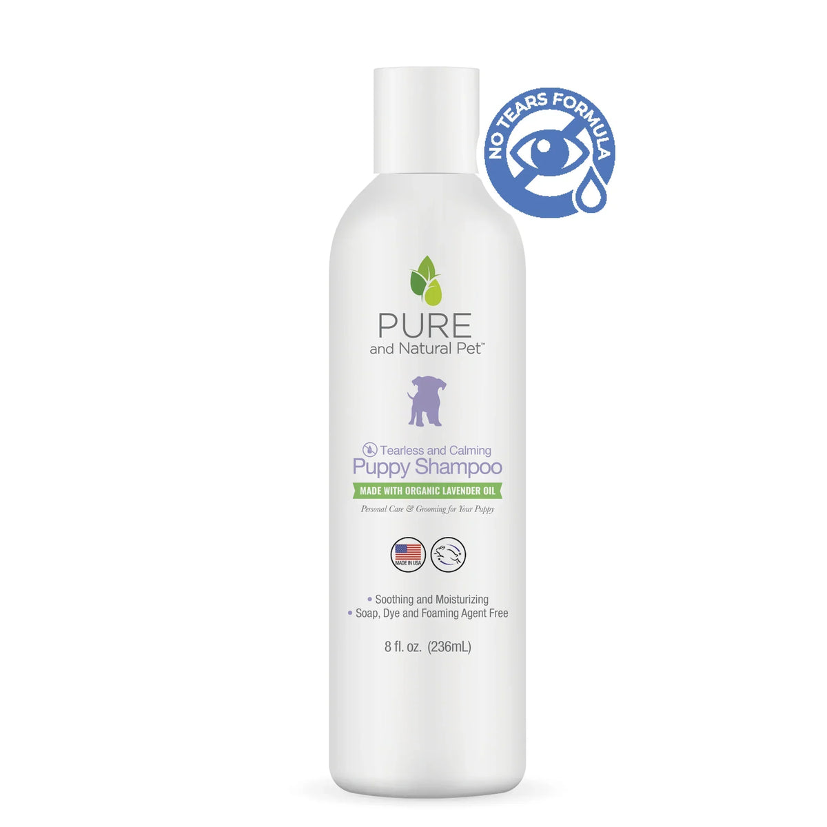 Pure and Natural Pet Tearless and Calming Puppy Shampoo — Holistic Pet ...