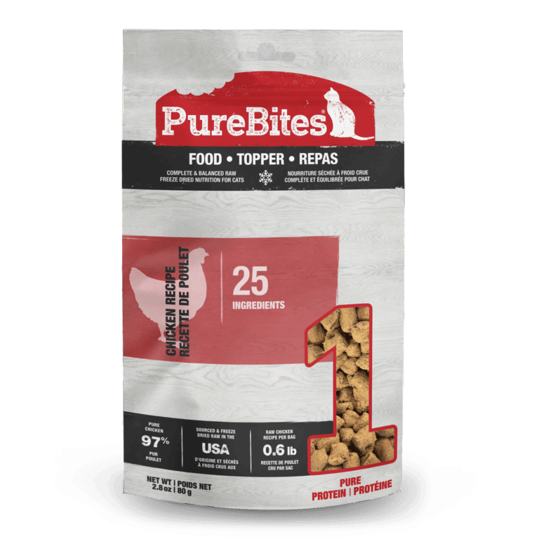 PureBites Chicken Freeze Dried Cat Food Topper — Holistic Pet Cuisine